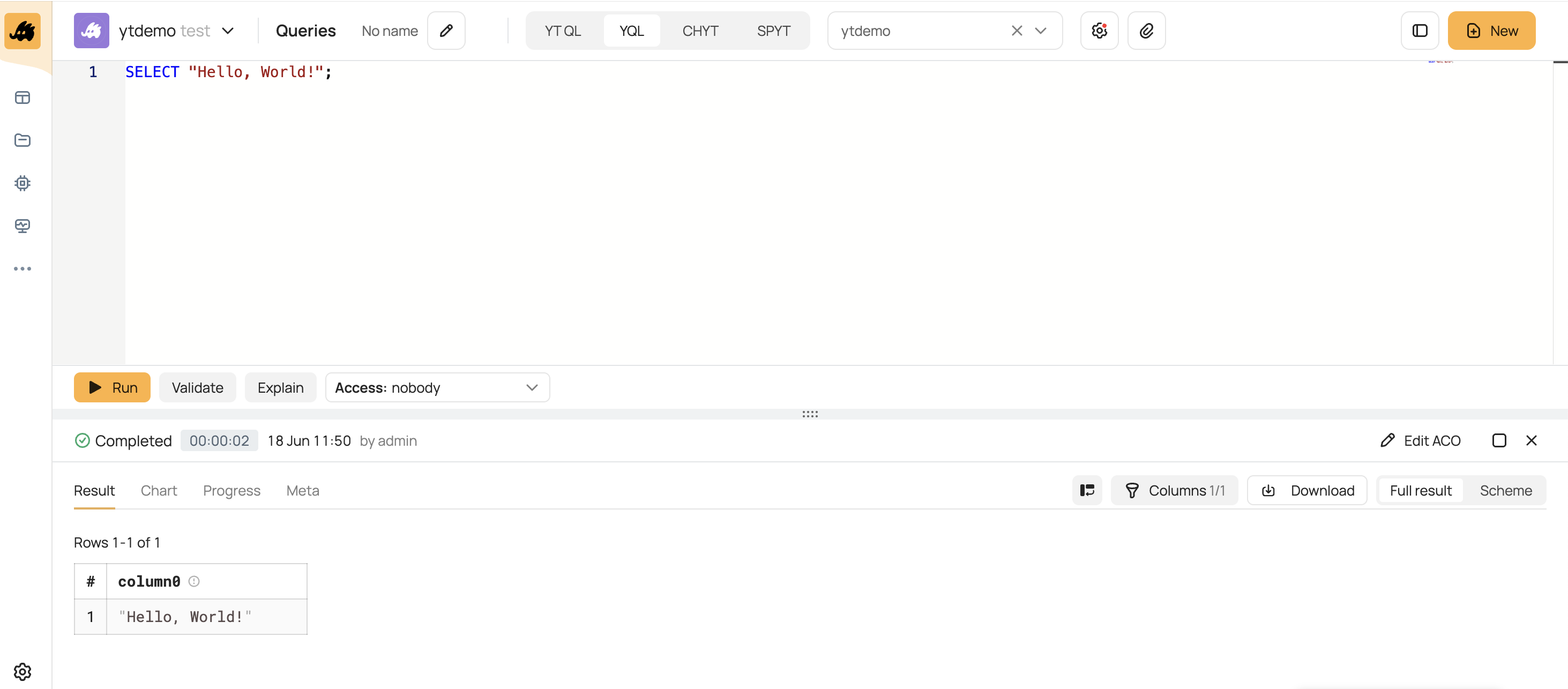 Введение | YTsaurus