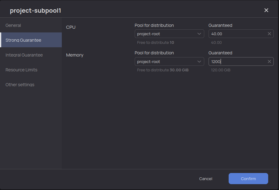 Managing compute pools | YTsaurus
