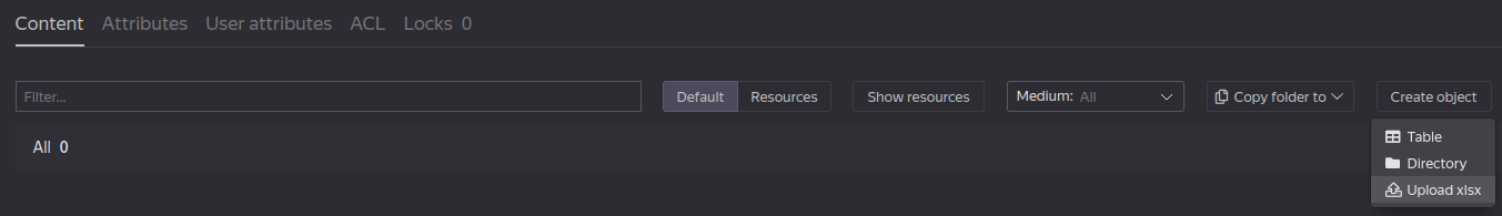 Working with Microsoft Excel tables | YTsaurus